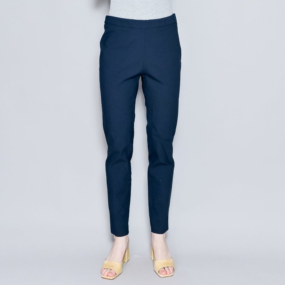 Becken Navy Blue Skinny Stretch Pants - Gem